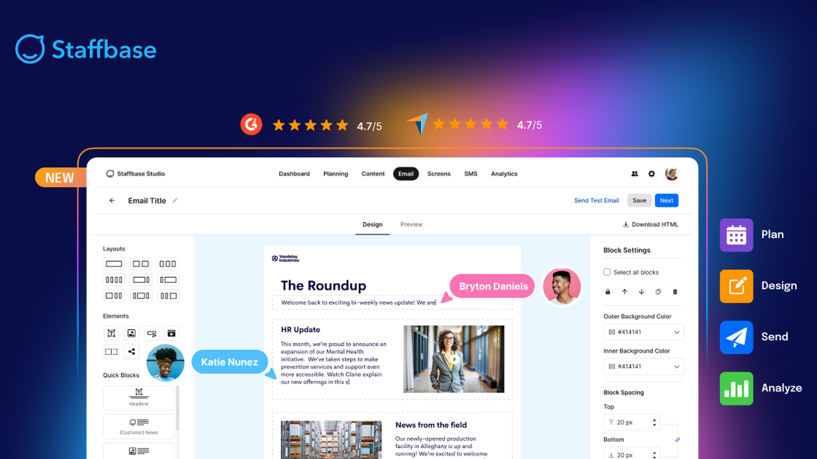 Staffbase launches next-generation email solution to transform employee communications from ...