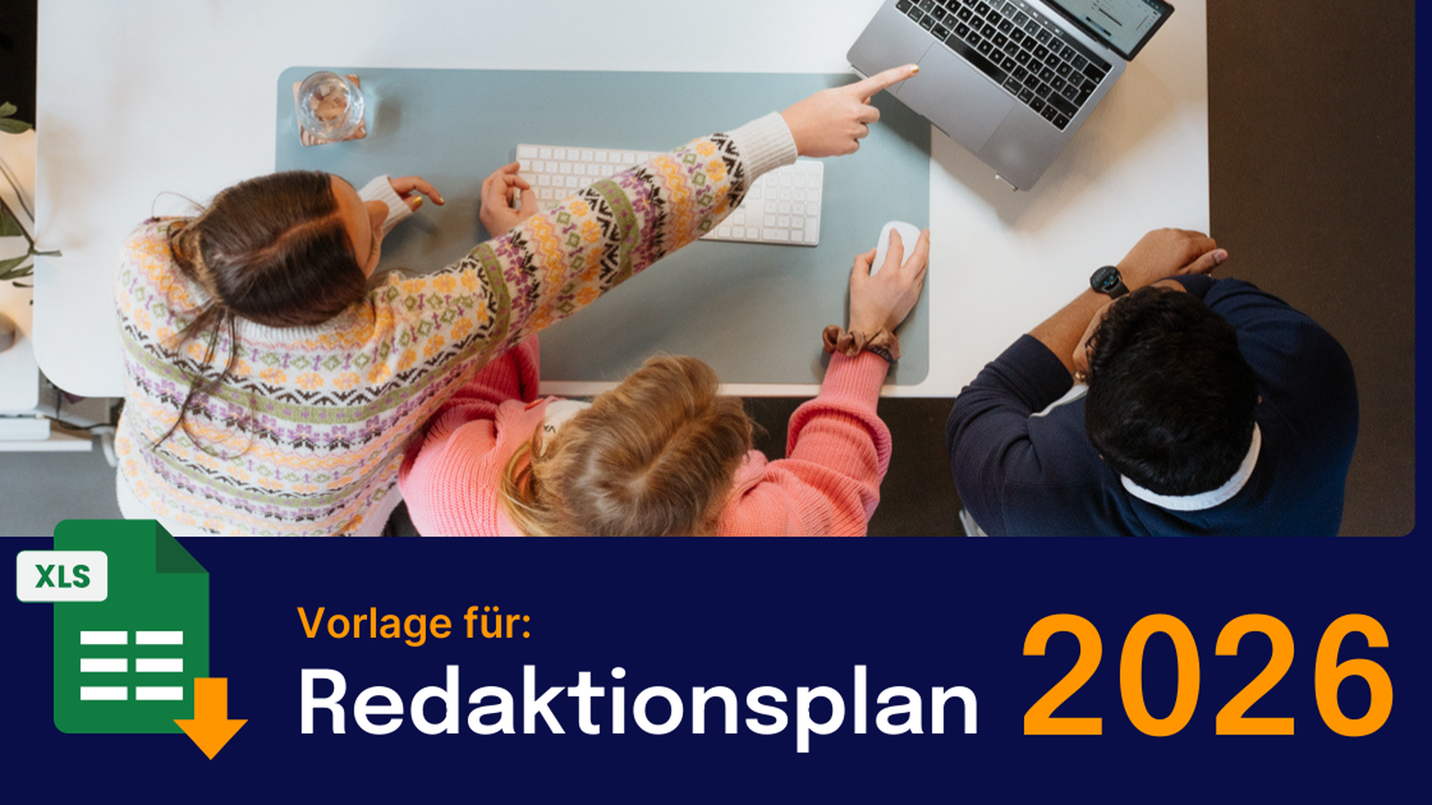 Redaktionsplan-Vorlage 2026 für Excel oder Google Sheets | Staffbase