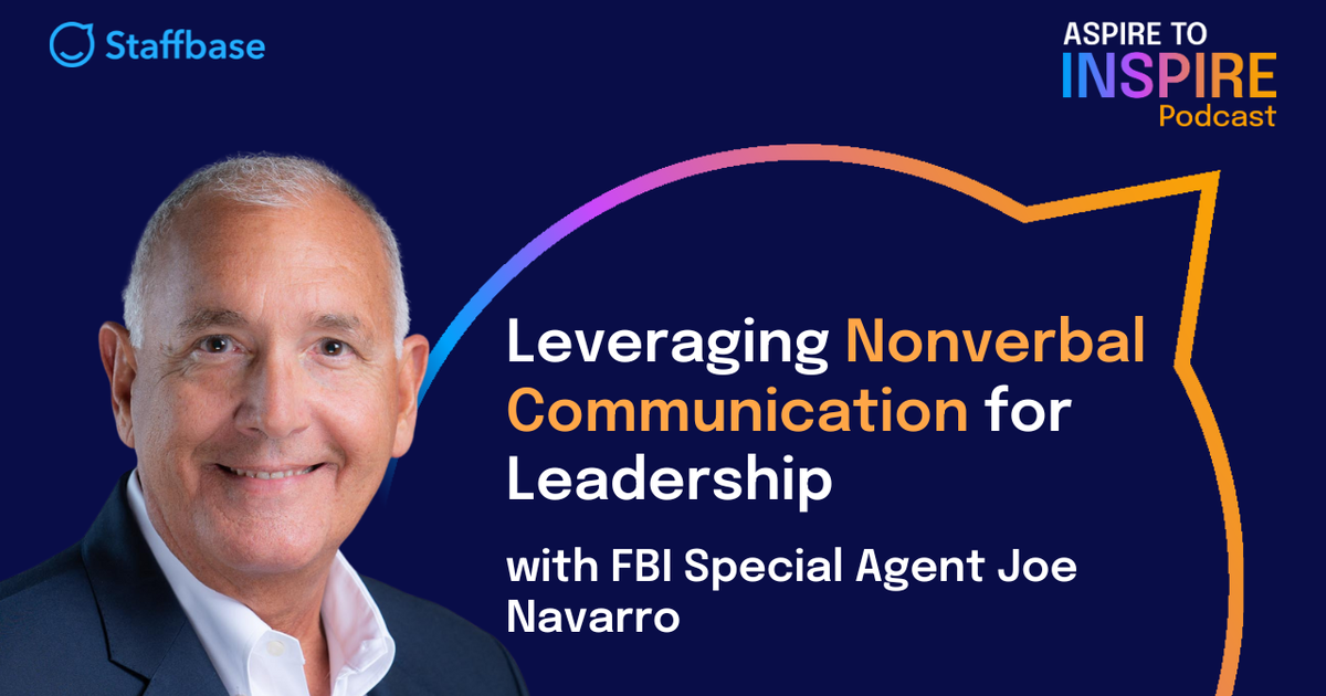 Leveraging Nonverbal Communication for Leadership with FBI Special ...