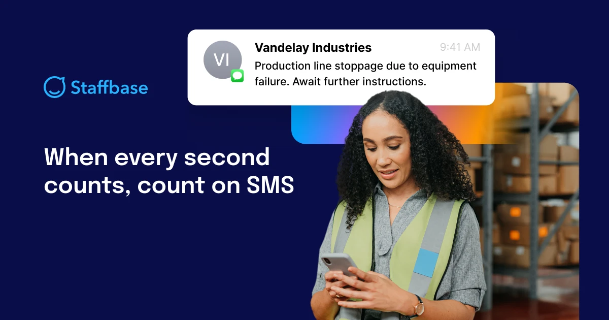 Employee SMS: Employee Text Messaging System | Staffbase