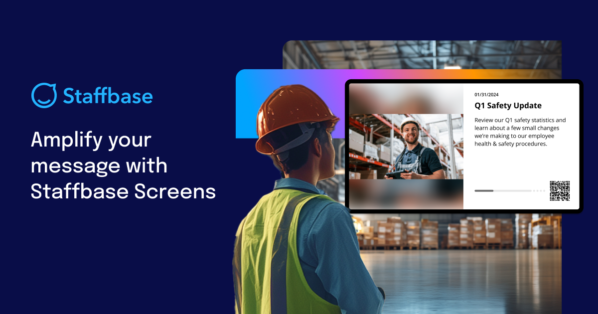 Office Digital Signage Software | Staffbase